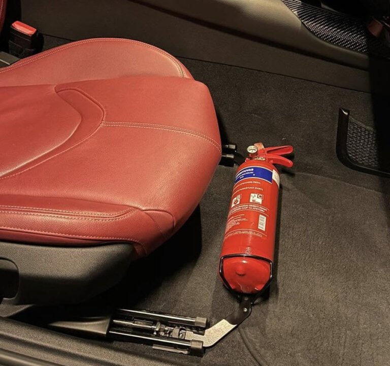 Toyota GR Supra Fire Extinguisher Mount - Safety #1