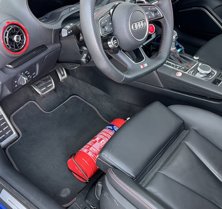 Audi S3/RS3/A3 Fire Extinguisher Mount (8V) - Safety #1
