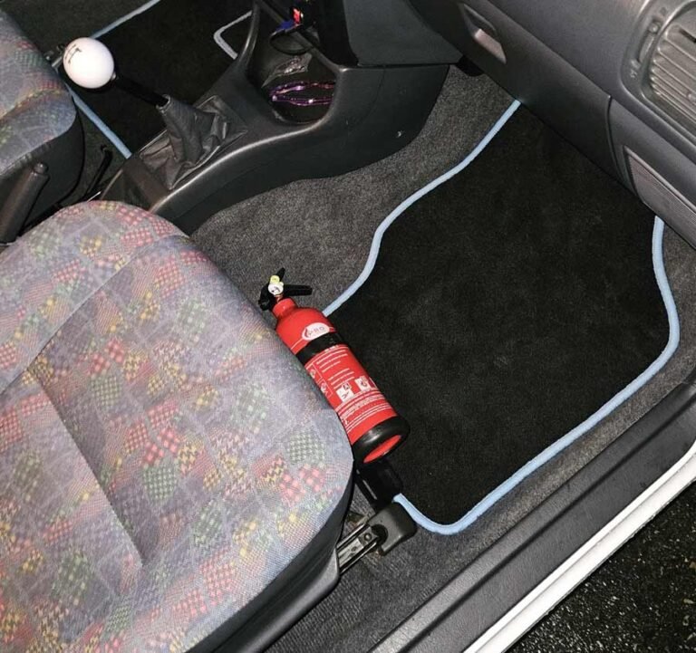 Toyota Starlet Fire Extinguisher Mount (P80) - Safety #1