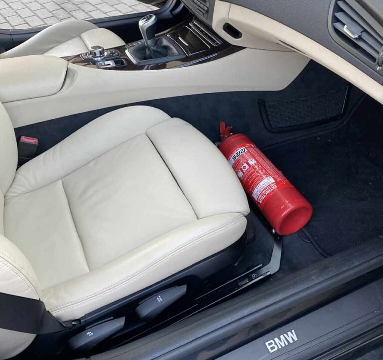 BMW Z4 E89 Fire Extinguisher Mount - Safety #1